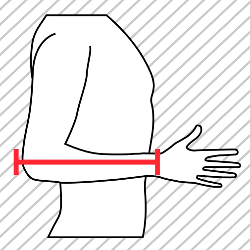 Size Guide Elbow Pads